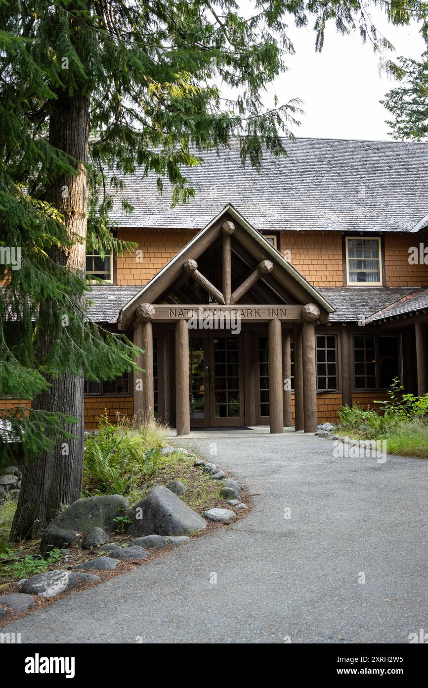 MOUNT RAINIER NATIONAL PARK, WA – AUG 2, 2024: National Park Inn at ...