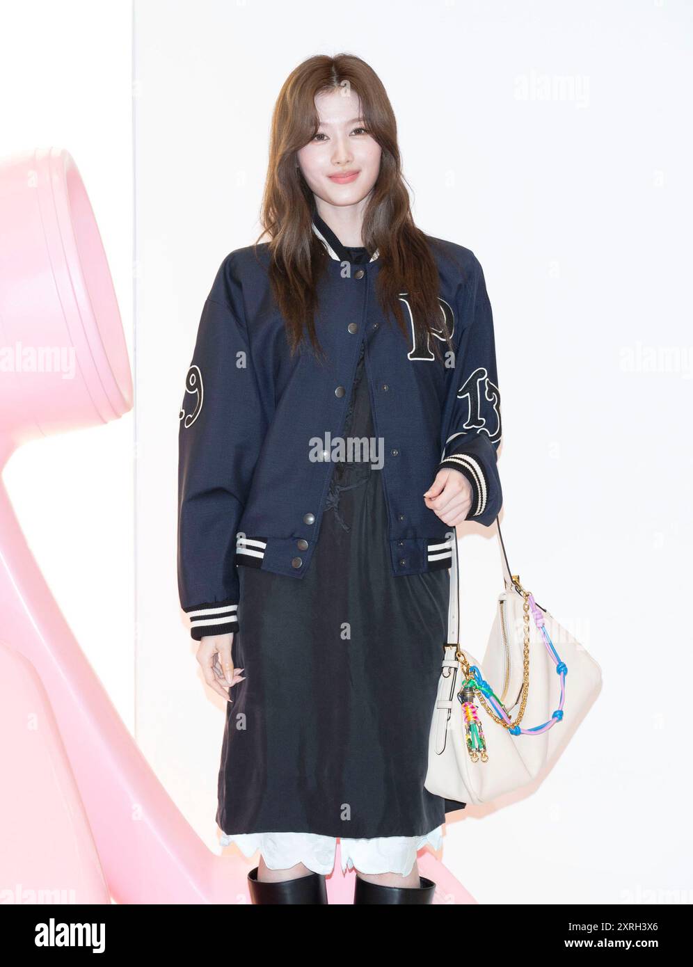 Seoul, South Korea. 9th Aug, 2024. Japanese singer Sana, member of K ...