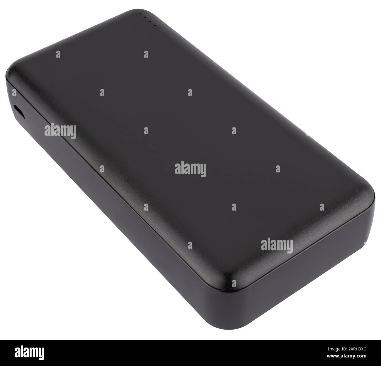 Portable battery pack, on white background in insulation Stock Photo ...