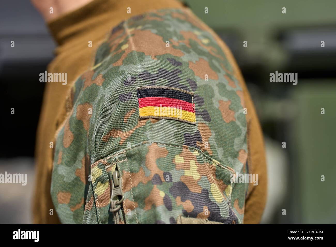 Augsburg, Bavaria, Germany - August 10, 2024: Soldier of the German ...