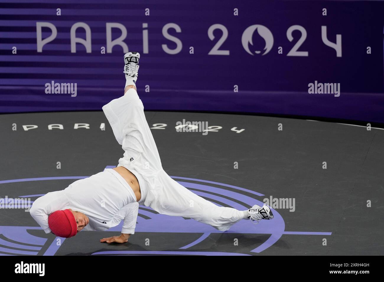 Canada's Philip Kim, known as B-Boy Phil Wizard, competes during the B ...