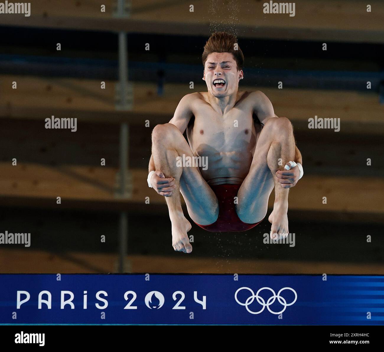 Saint Denis. 10th Aug, 2024. Nathan Zsombor-Murray of Canada competes ...