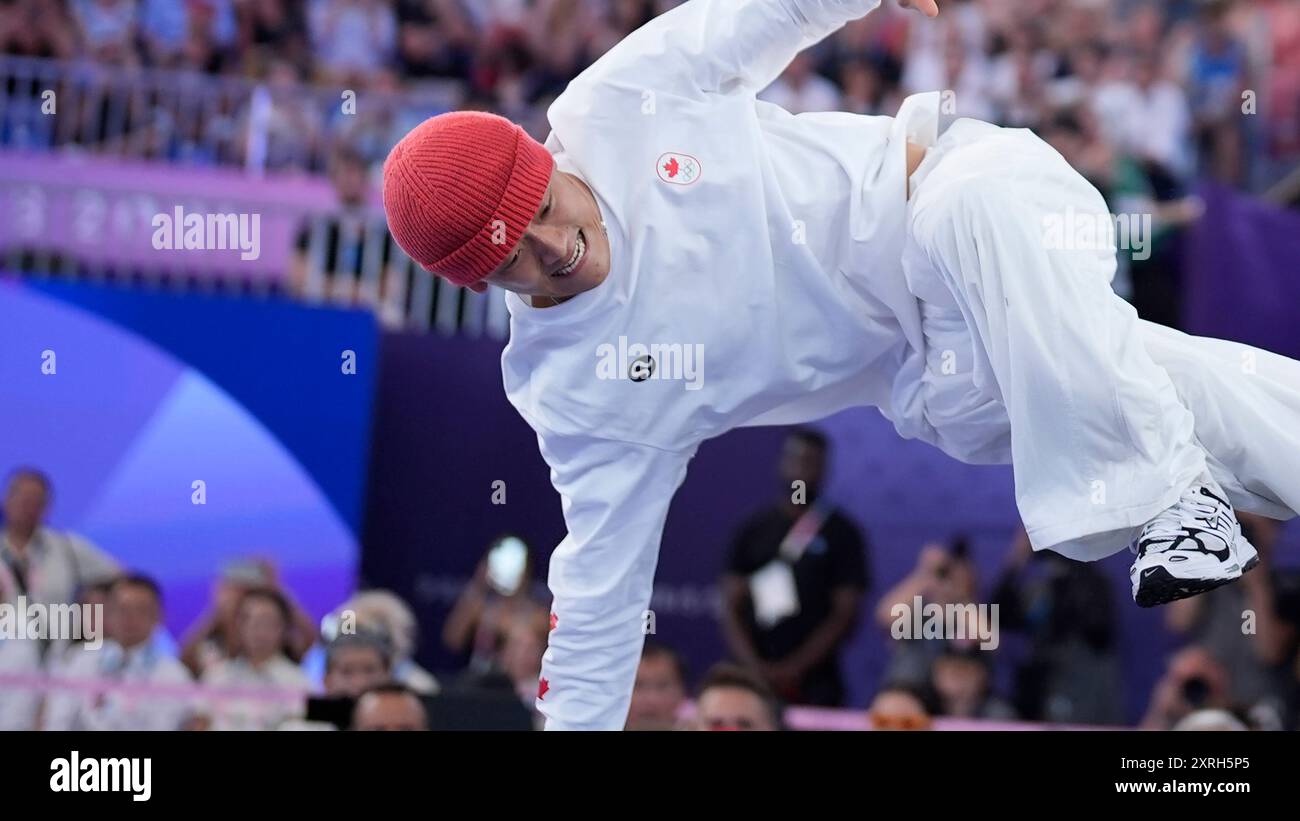 Canada's Philip Kim, known as B-Boy Phil Wizard, competes during the B ...
