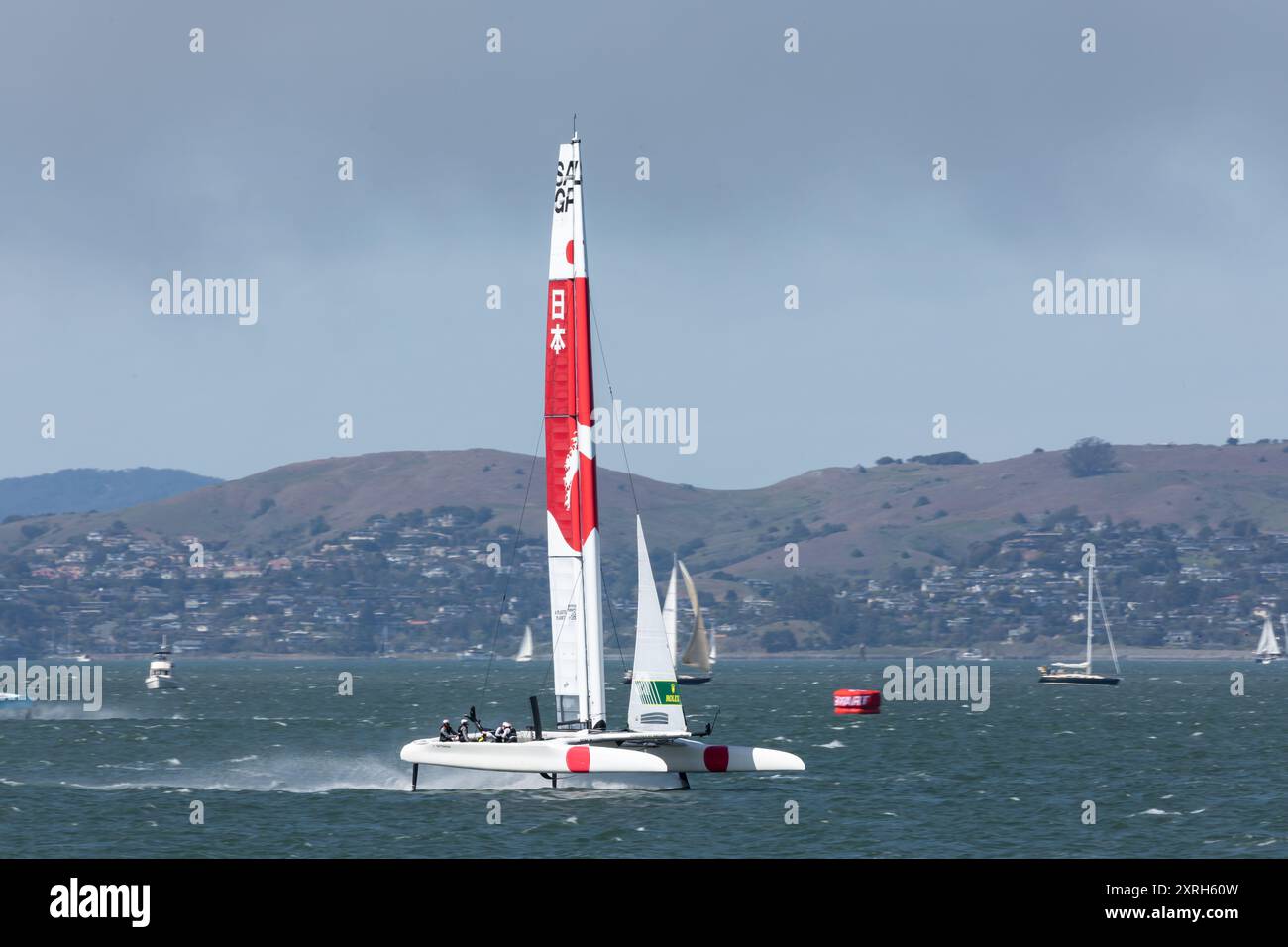 San Francisco Bay, California - March 26th, 2022: Team Japan Sail GP ...