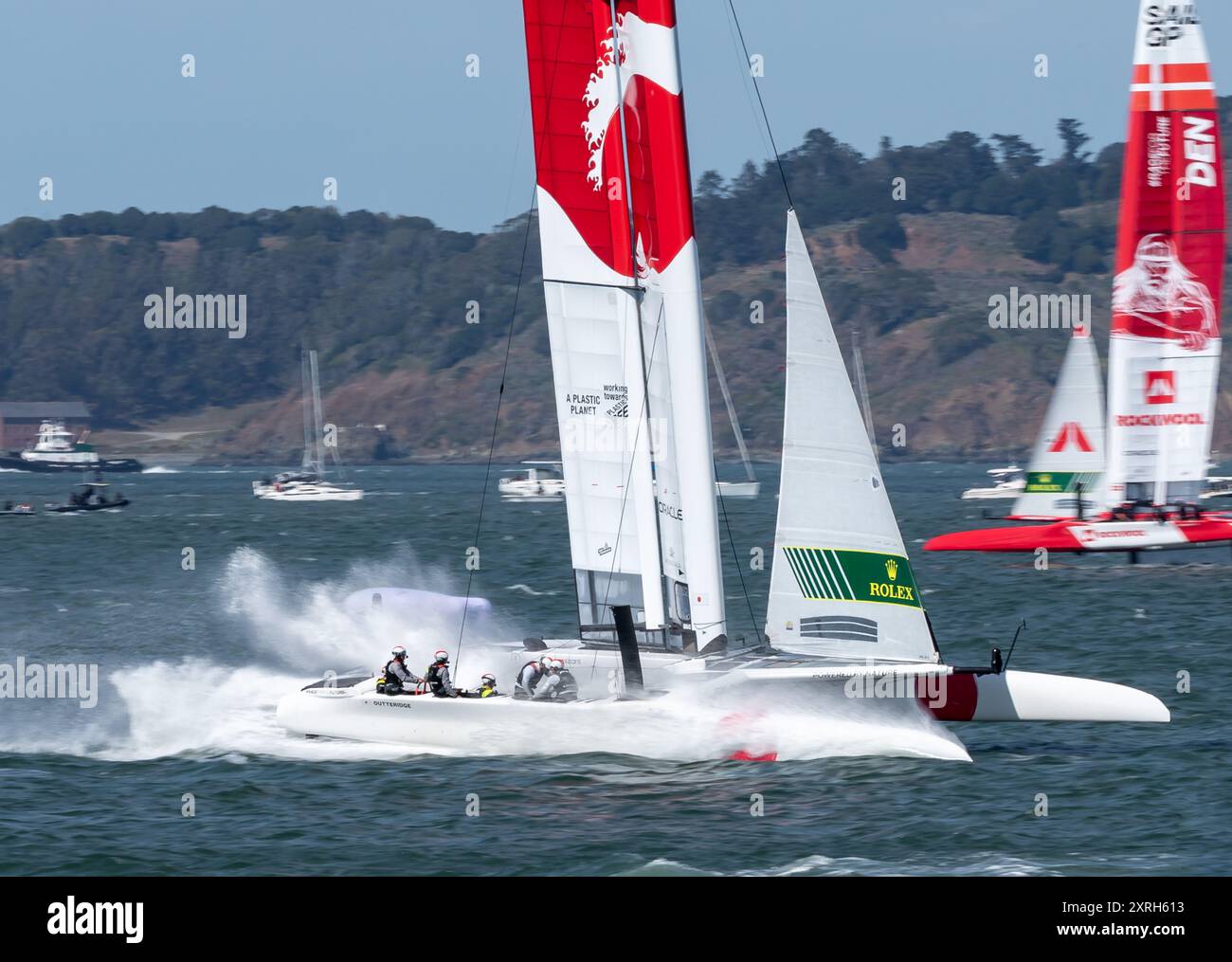 San Francisco Bay, California - March 26th, 2022: Team Japan Sail GP ...