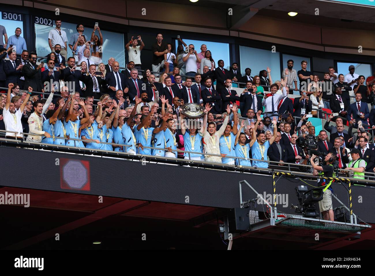 Wembley Stadium, London, UK. 10th Aug, 2024. FA Community Shield ...