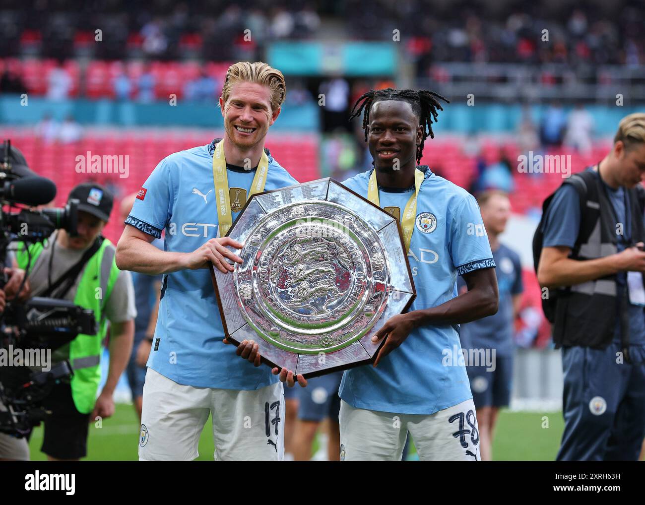 10th August 2024; Wembley Stadium, London, England; FA Community Shield ...