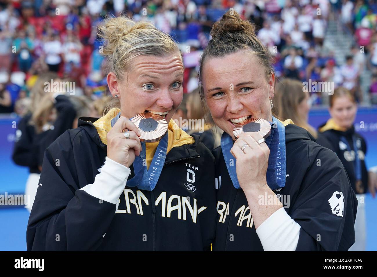 Paris, France. 10th Aug, 2024. Olympics, Paris 2024, soccer, women ...
