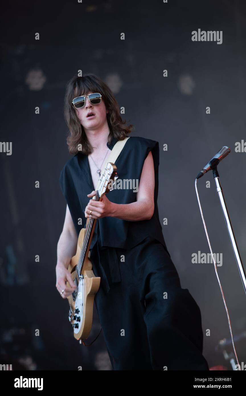 London, United Kingdom. 10th August 2024. Blossoms on stage at ...