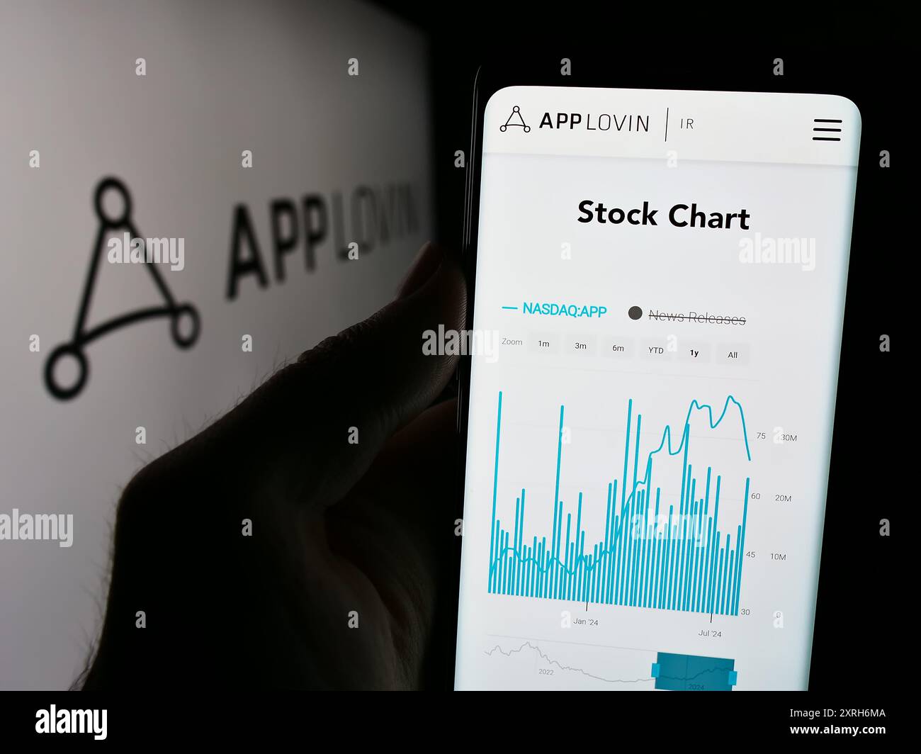 Applovin logo hi-res stock photography and images - Alamy