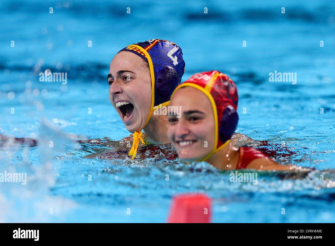 PARIS, FRANCE - AUGUST 10: Bea Ortiz of Team Spain celebrates winning ...