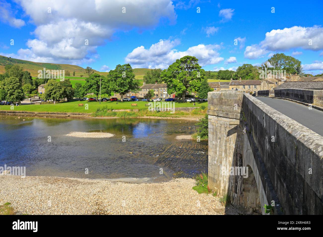 River Wharf, Burnsall, Yorkshire Dales National Park, North Yorkshire ...