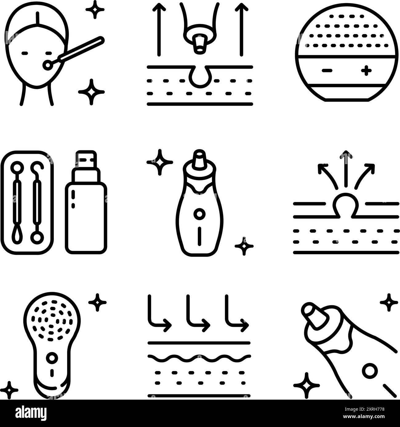 Beauty woman scrub Black and White Stock Photos & Images - Alamy