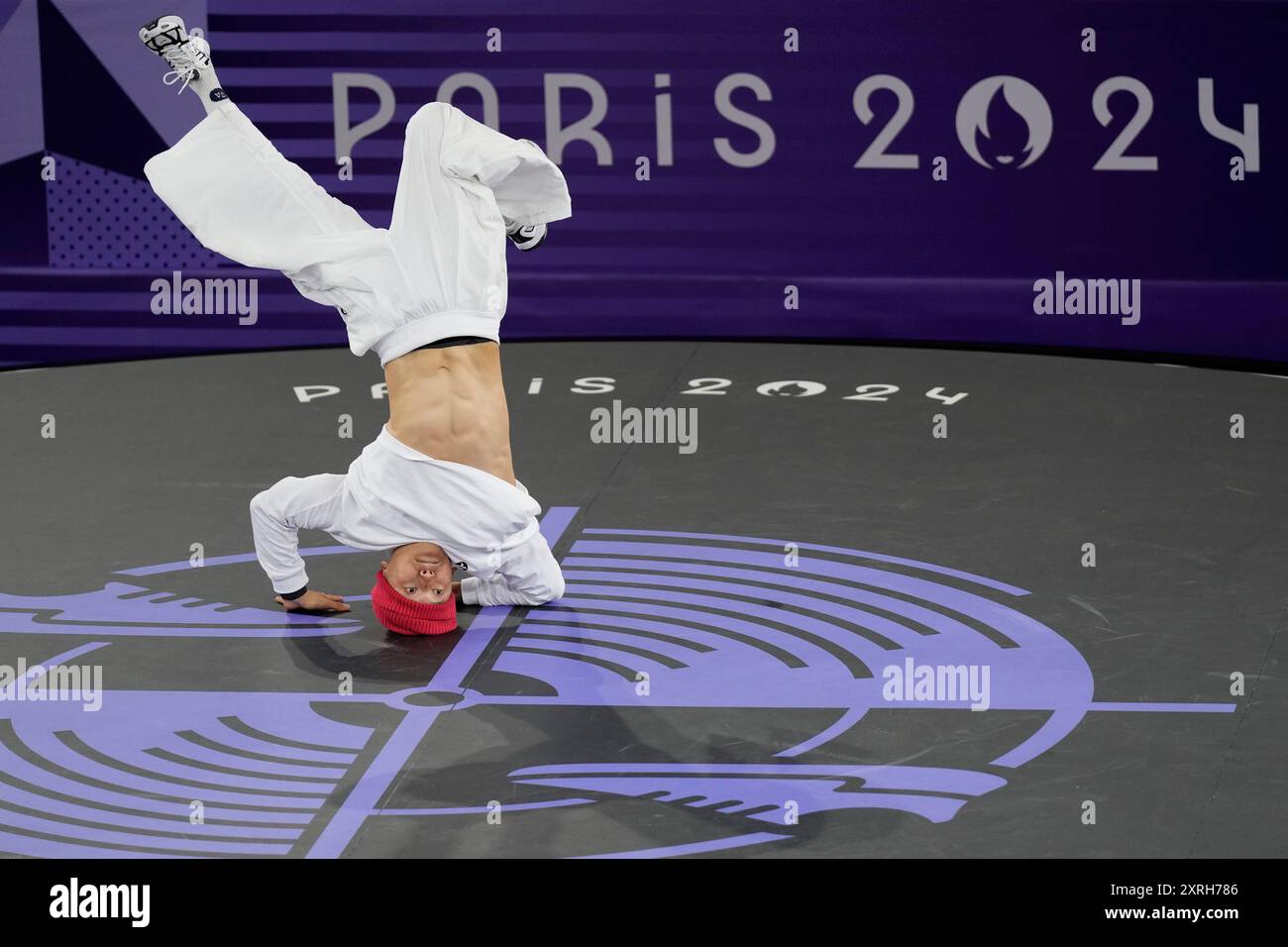 Canada's Philip Kim, known as B-Boy Phil Wizard, competes during the B ...