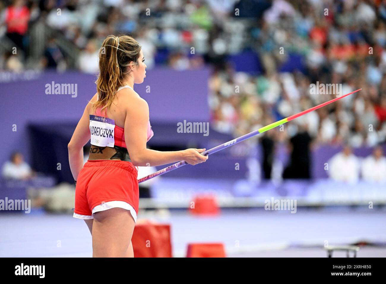 Paris, France. 10th Aug, 2024. Maria Andrejczyk of Poland during women ...