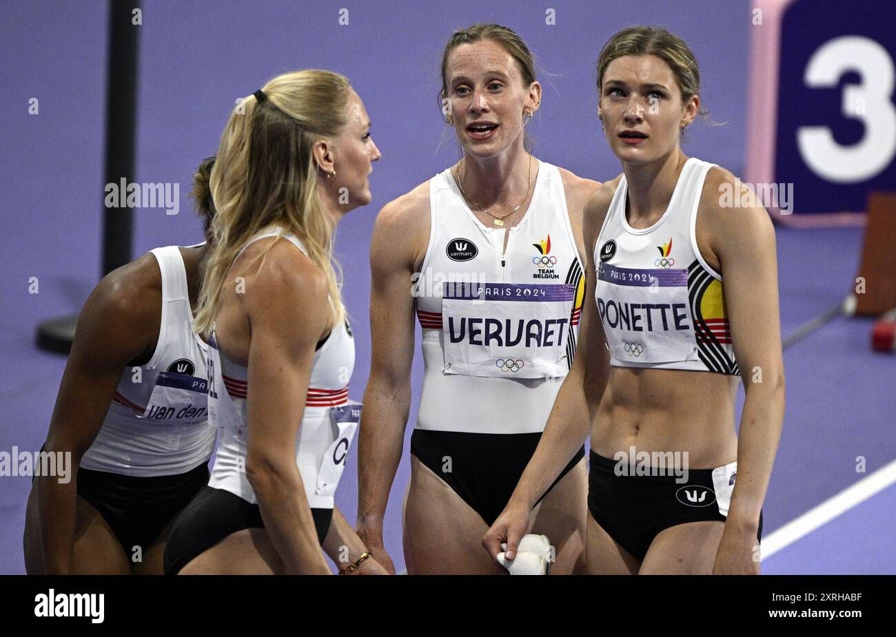 Paris, France. 10th Aug, 2024. Belgian athlete Hanne Claes, Belgian ...