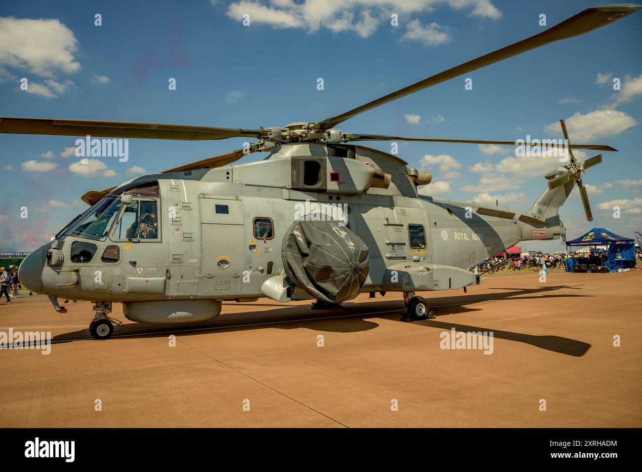 Leonardo, Royal Navy, Merlin Mk2 Asac with Crowsnest role fit on Static ...