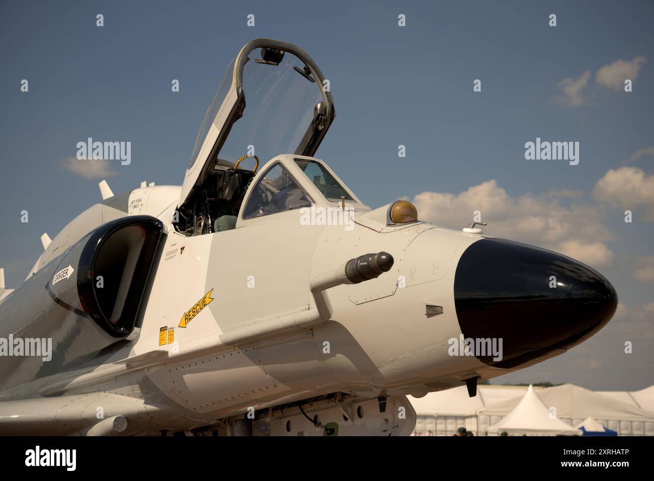 Top Aces, Douglas A-4N Skyhawk on the static line up at the Royal ...