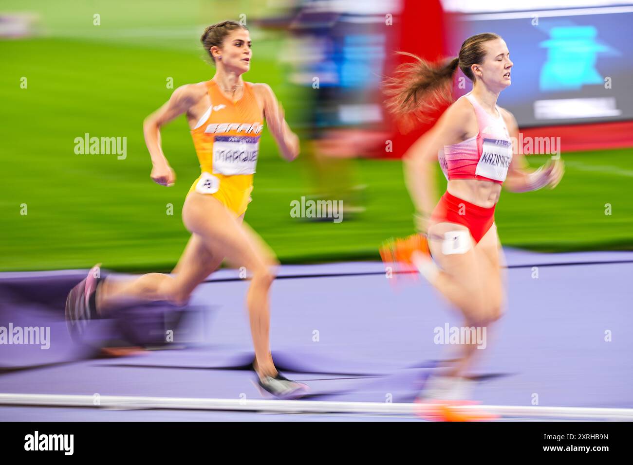 Agueda Marques of Spain competes during Women's 1500m Final of the ...