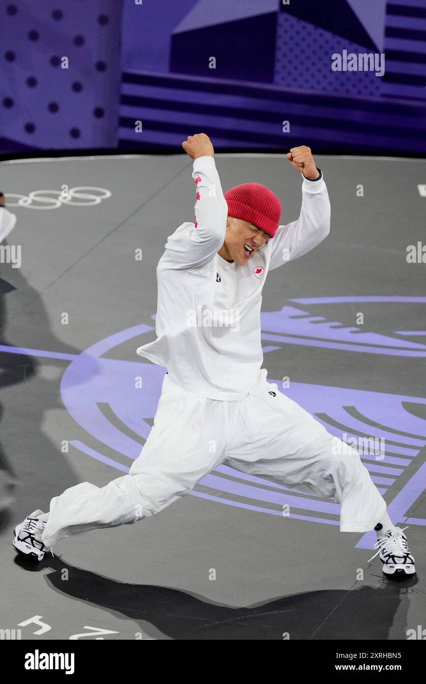 Canada's Philip Kim, known as B-Boy Phil Wizard celebrates after ...