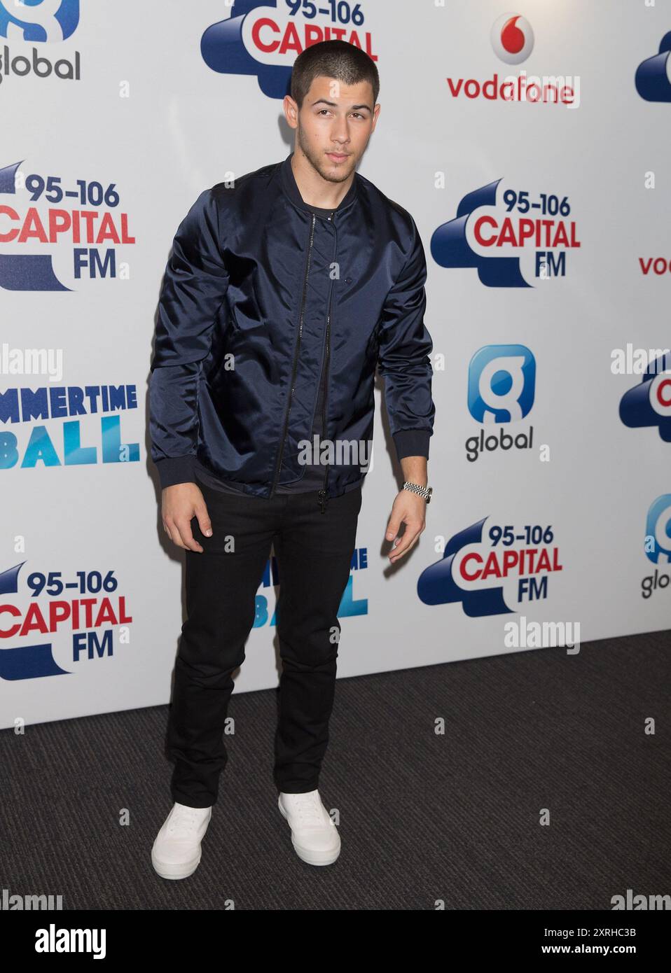 Nick jonas jonas brothers attends hi-res stock photography and images ...