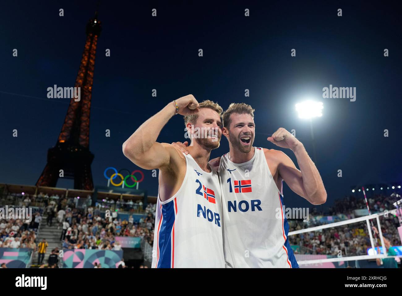 Norway's Anders Berntsen Mol, right, and Christian Sandlie Sorum ...