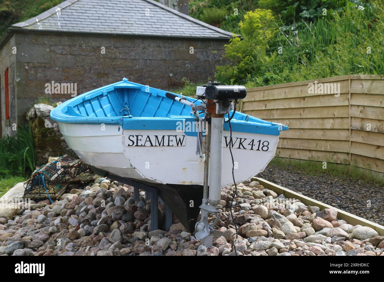 Seaview WK418. Brough Pier, Brough near Dunnet Head: Caithness. Brough ...