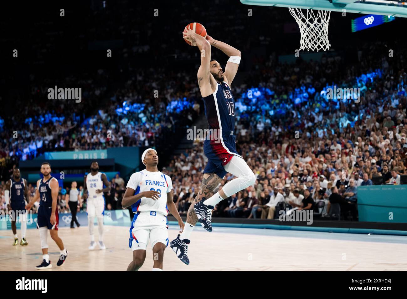 Jayson Tatum of, United States. , . in the men's basketball final ...