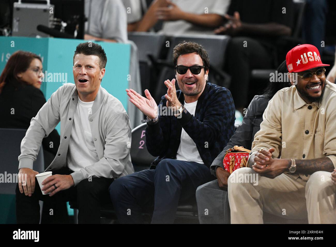 Paris, France. 10th Aug, 2024. Olympics, Paris 2024, basketball, final ...