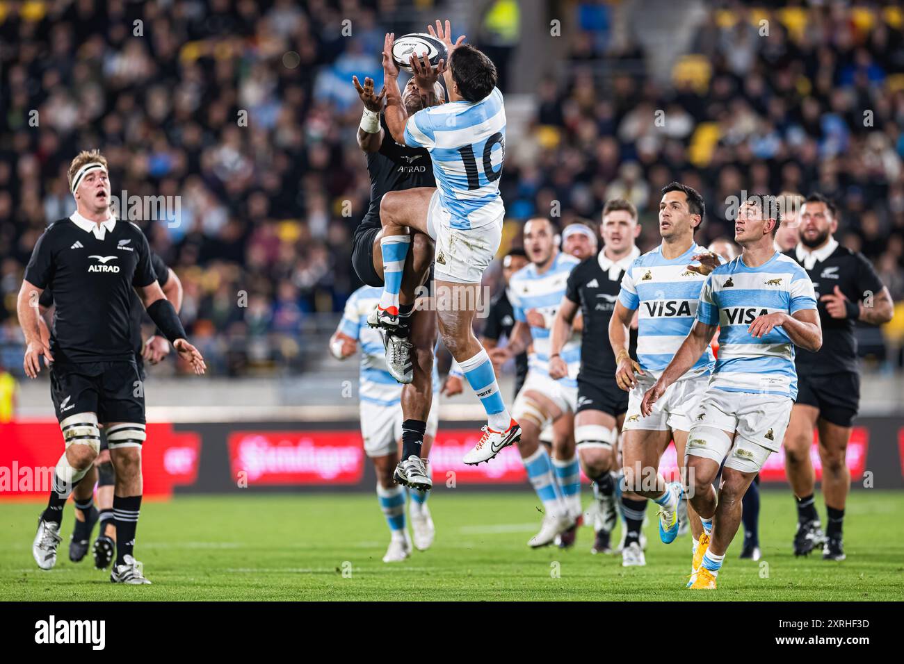 Wellington, New Zealand, 10 August, 2024. Mark Tele'a of New Zealand ...
