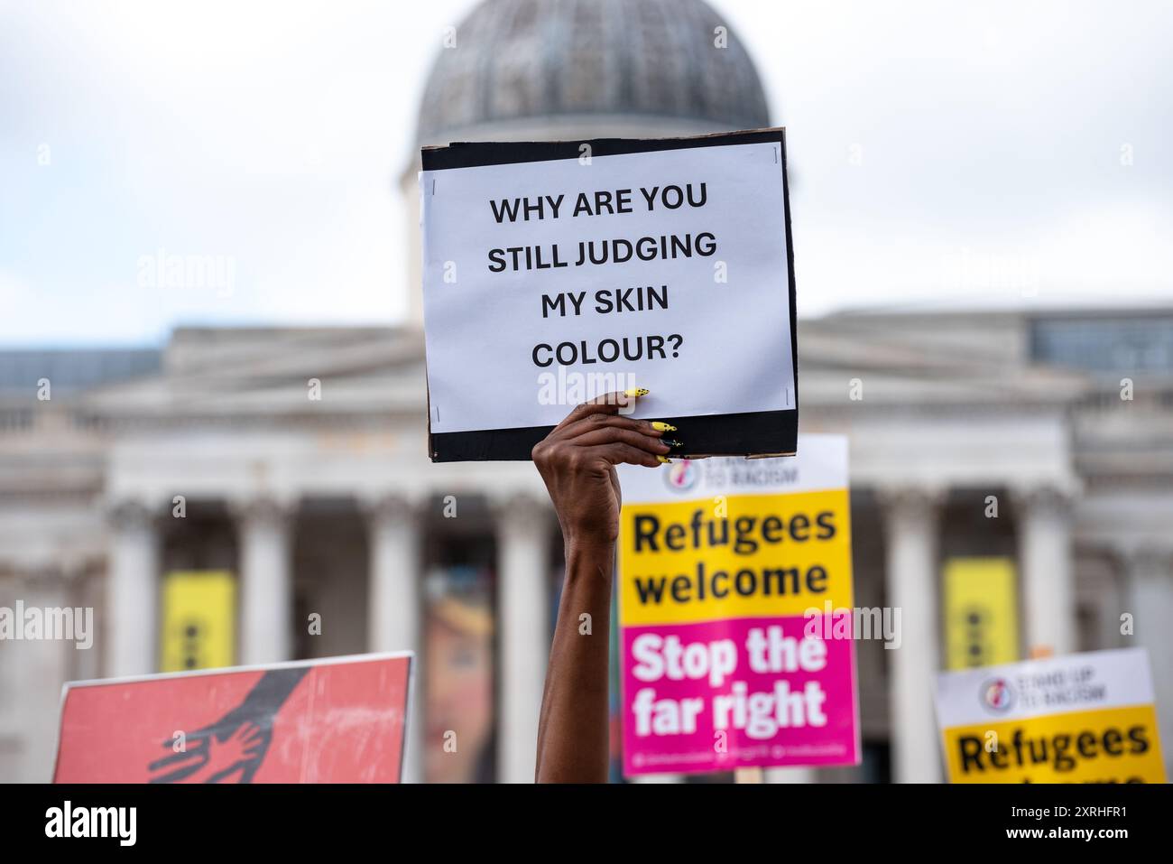Far right uk 2024 august hi-res stock photography and images - Alamy