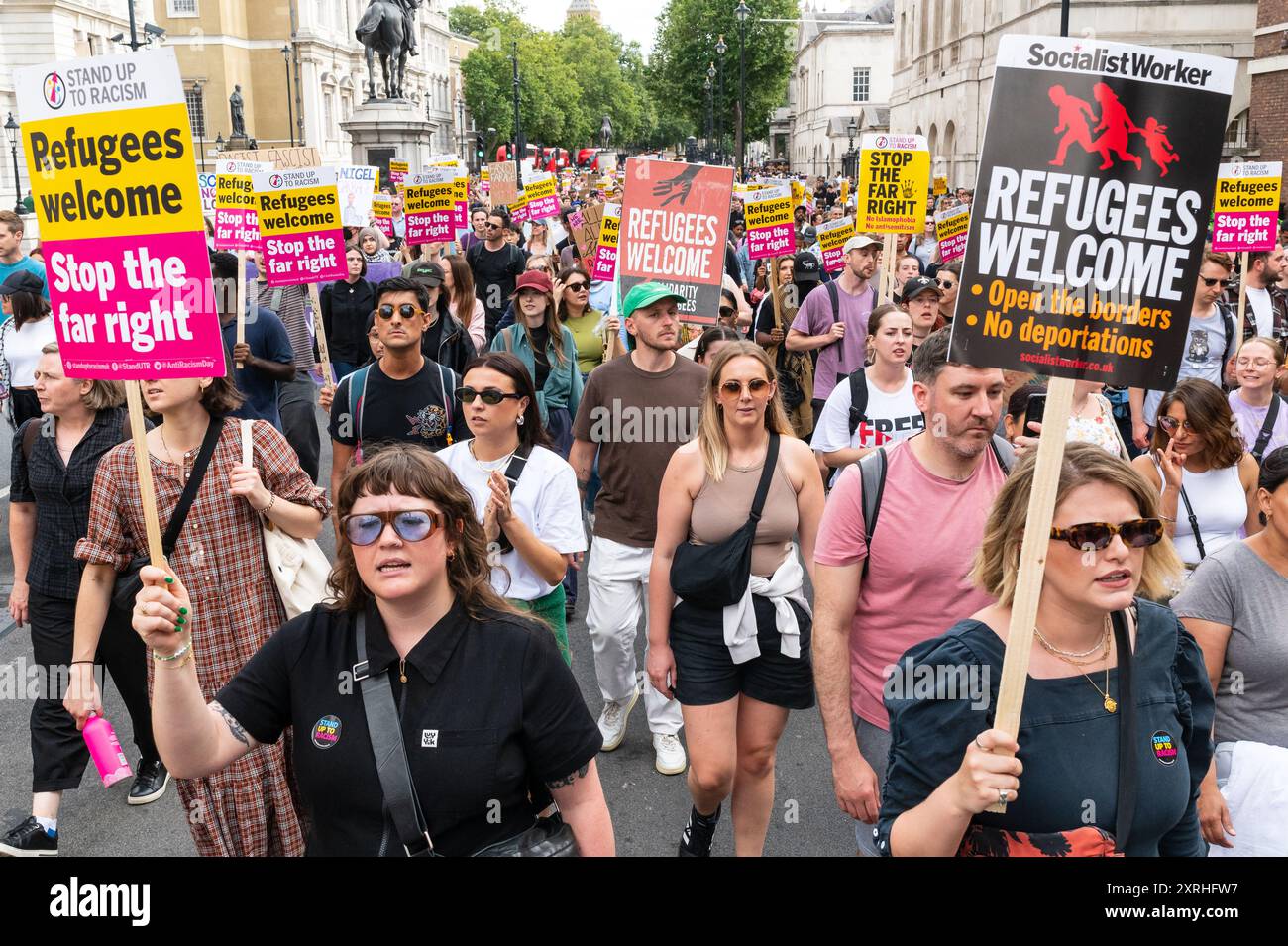 Far right uk 2024 august hi-res stock photography and images - Alamy