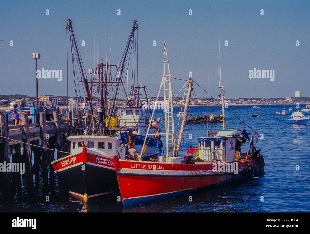 Fishing Boats Second Effort and Little Natalia Stock Photo - Alamy
