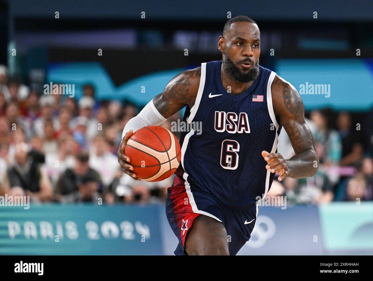 Olympics basketball usa 2024 lebron hi-res stock photography and images ...