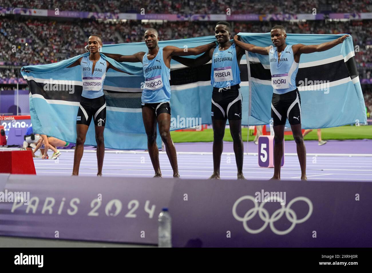 Busang Collen Kebinatshipi, Letsile Tebogo, Anthony Pesela and Bayapo ...