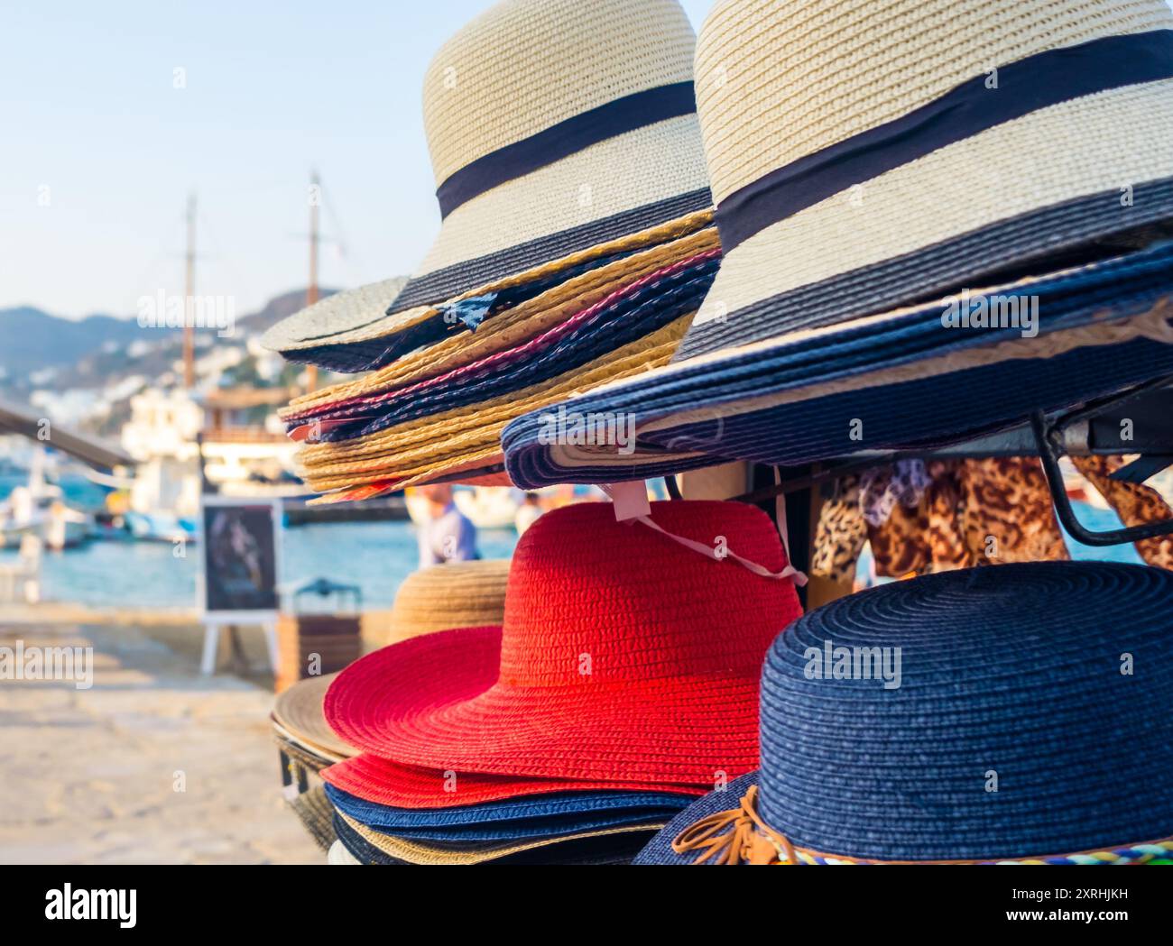 Wicker hats hi-res stock photography and images - Alamy