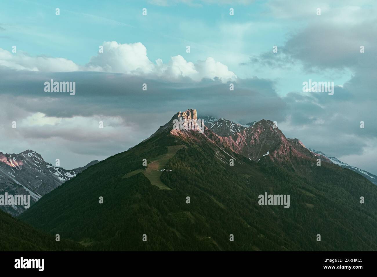 Amazing Alp Mountain Summit View in the Black Forest on a Beautiful ...