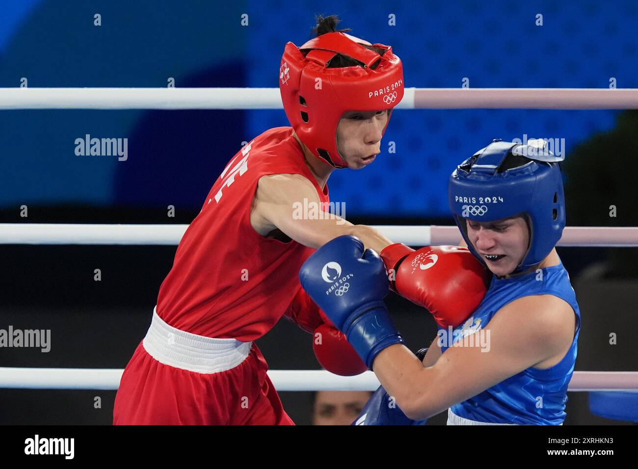 Paris, France. 10th Aug, 2024. Olympia, Paris 2024, boxing ...