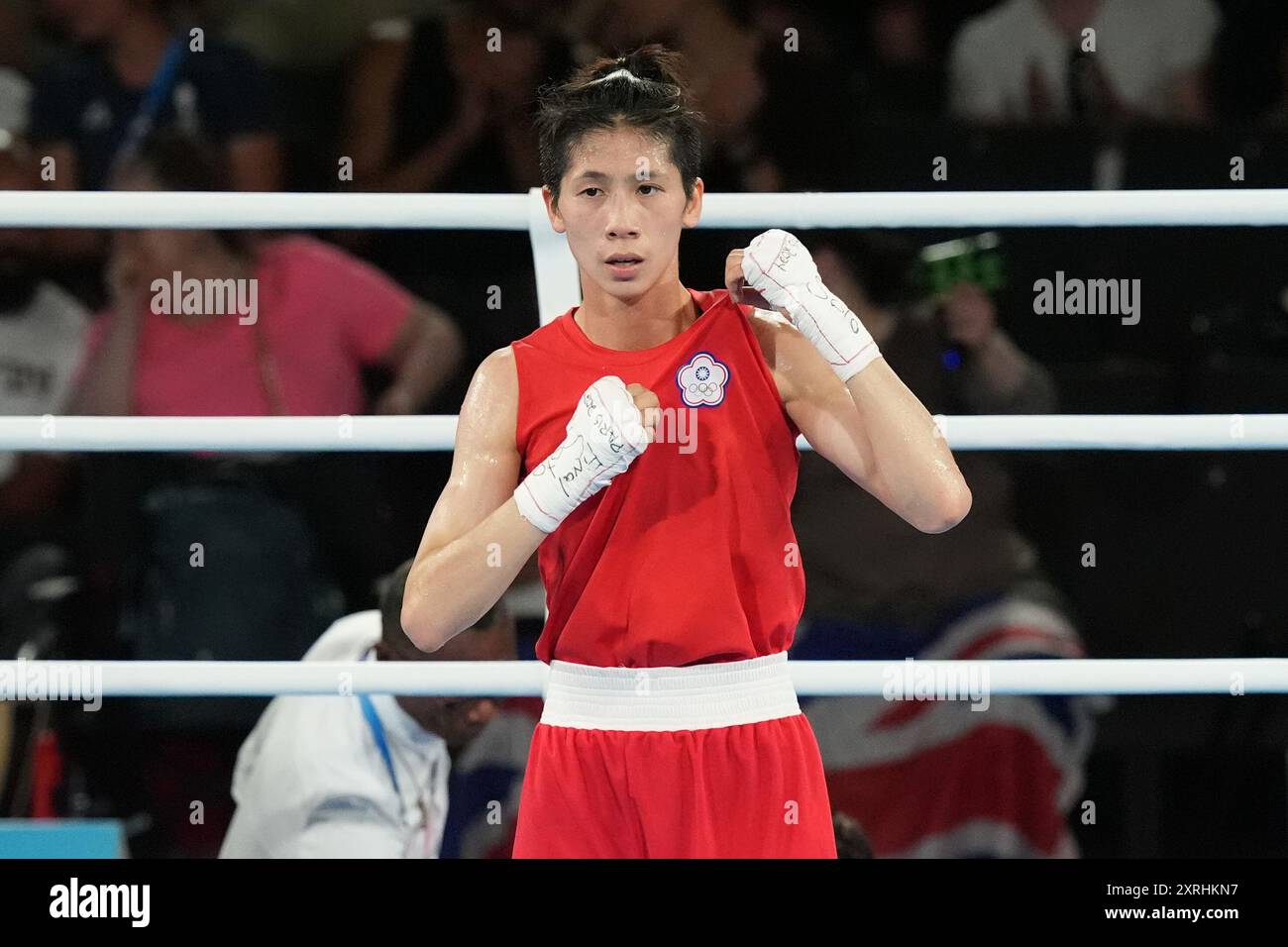 Paris, France. 10th Aug, 2024. Olympia, Paris 2024, boxing ...