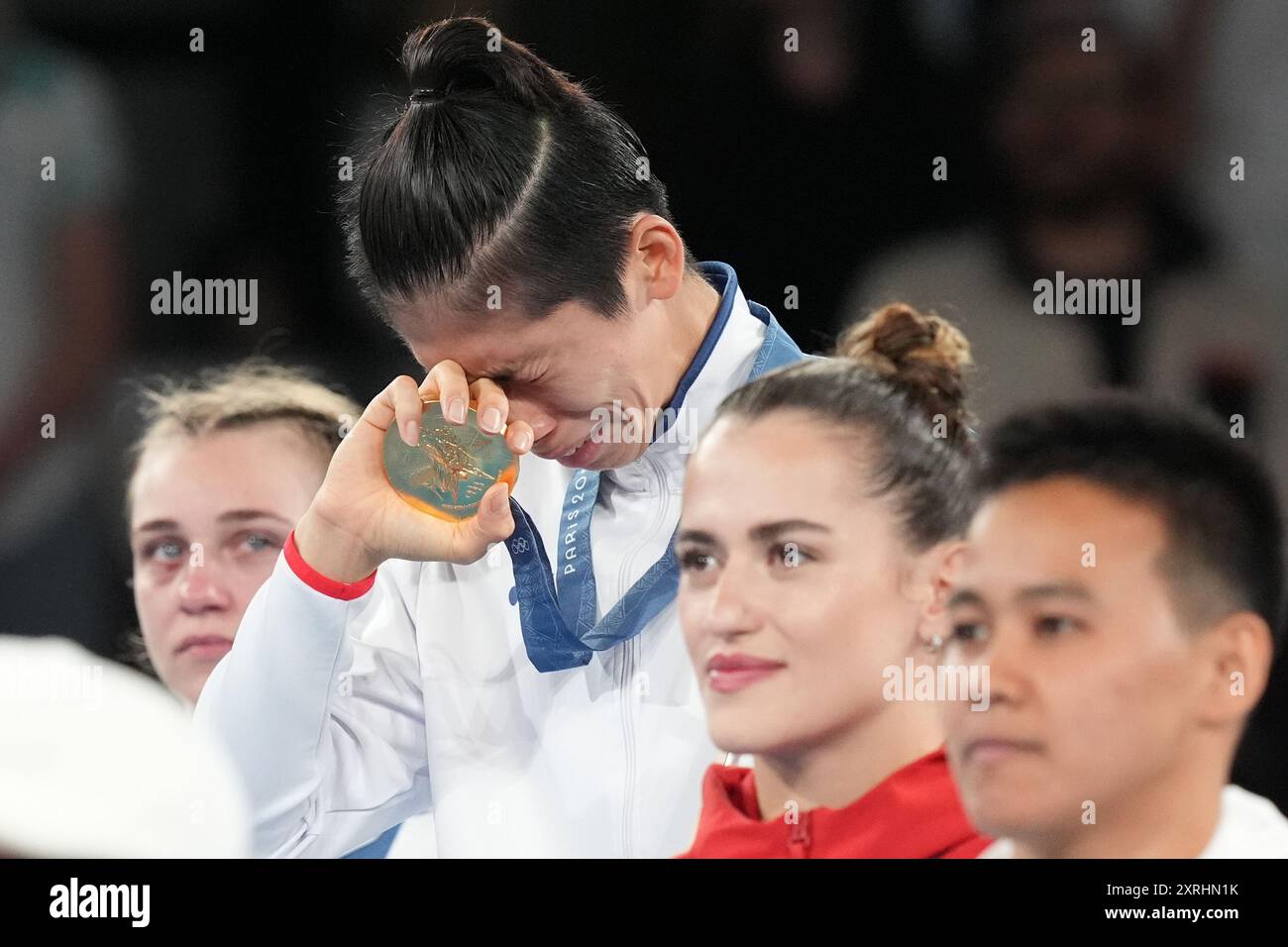Paris, France. 10th Aug, 2024. Olympia, Paris 2024, boxing ...