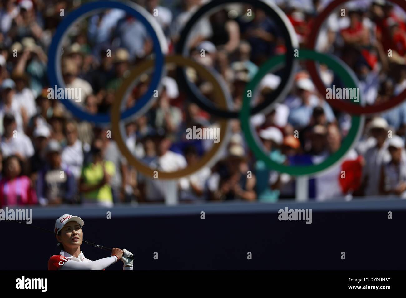Paris, France. 10th Aug, 2024. Lin Xiyu of China competes during the ...