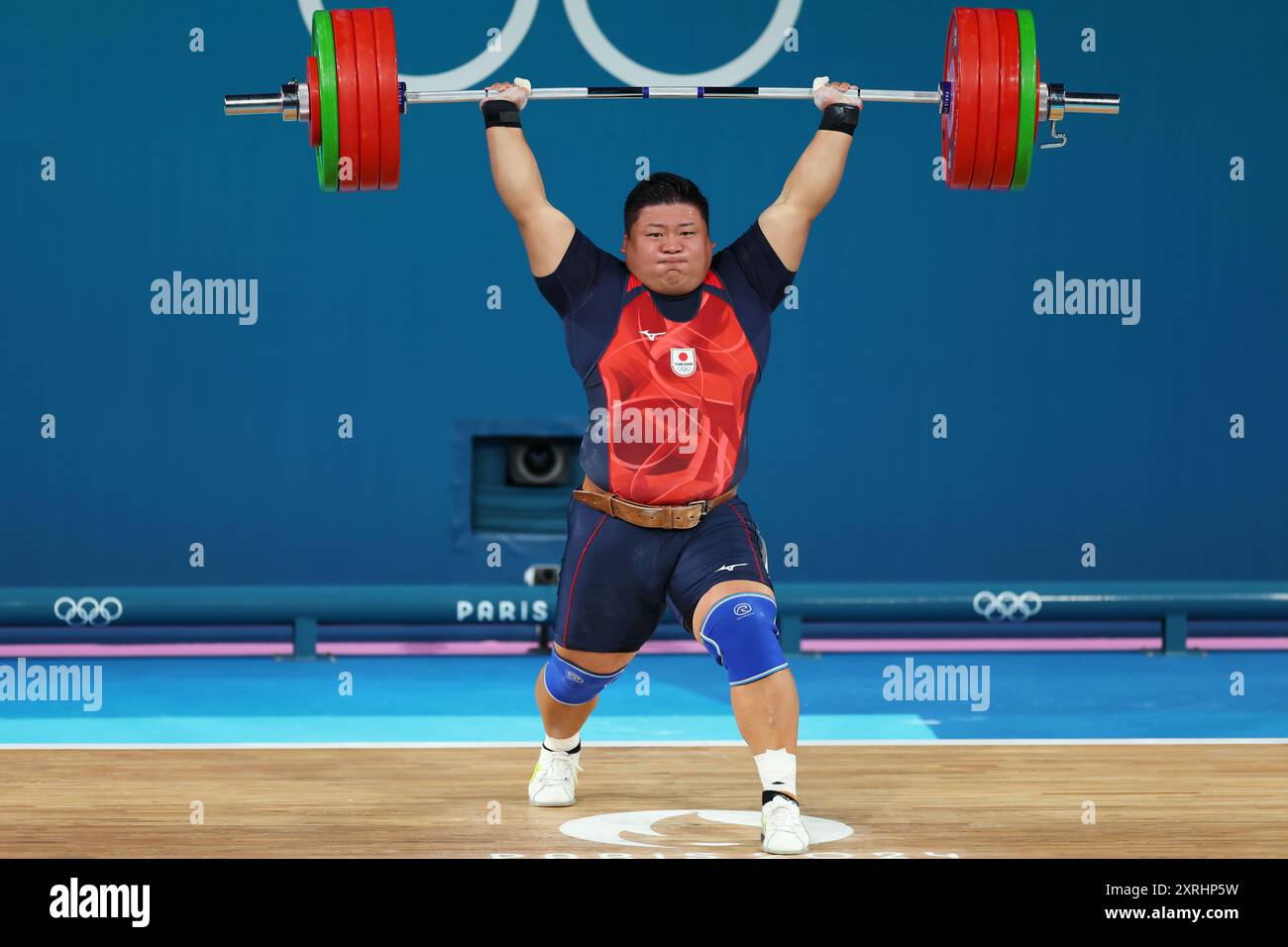 Paris, France. 10th Aug, 2024. Eishiro Murakami (JPN) Weightlifting : Men's 102kg during the ...