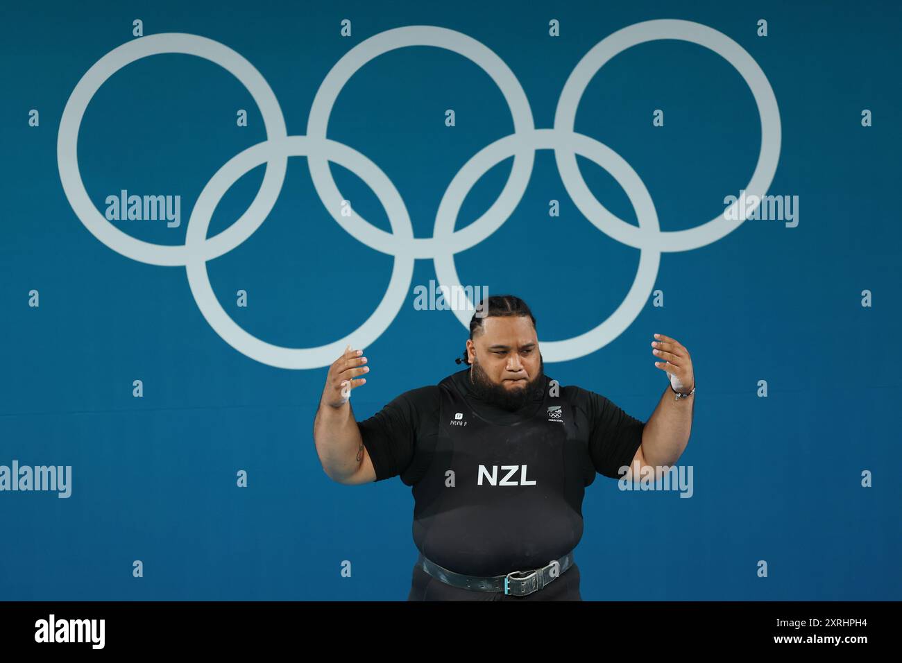 Paris, France. 10th Aug, 2024. LITI David (NZL) Weightlifting : Men's ...