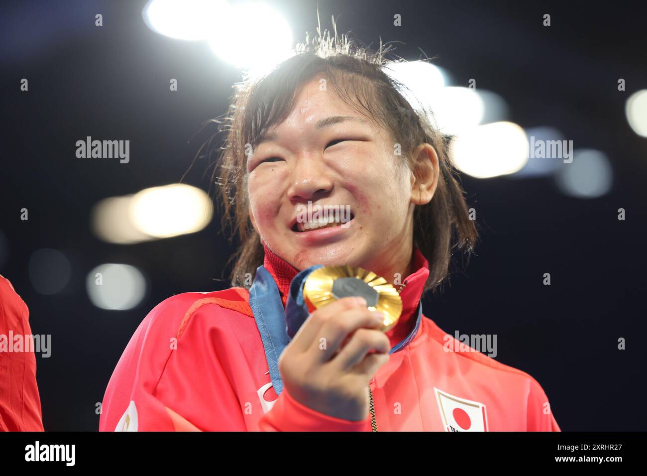 Sakura Motoki (JPN), AUGUST 10, 2024 - Wrestling : Women's 62kg Medal ...