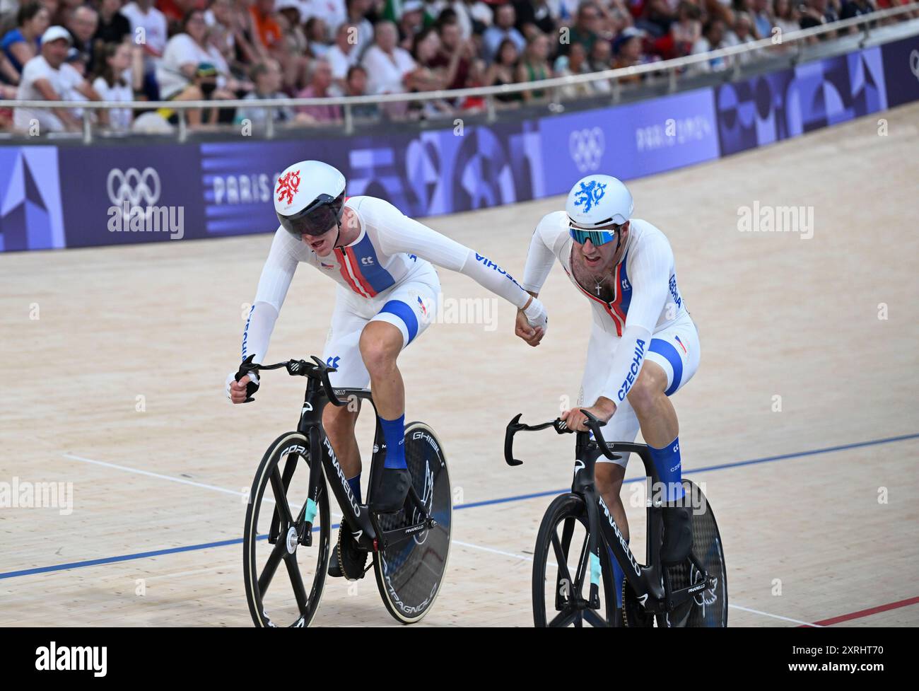 Paris, France. 10th Aug, 2024. Denis Rugovac/Jan Vones of the Czech ...