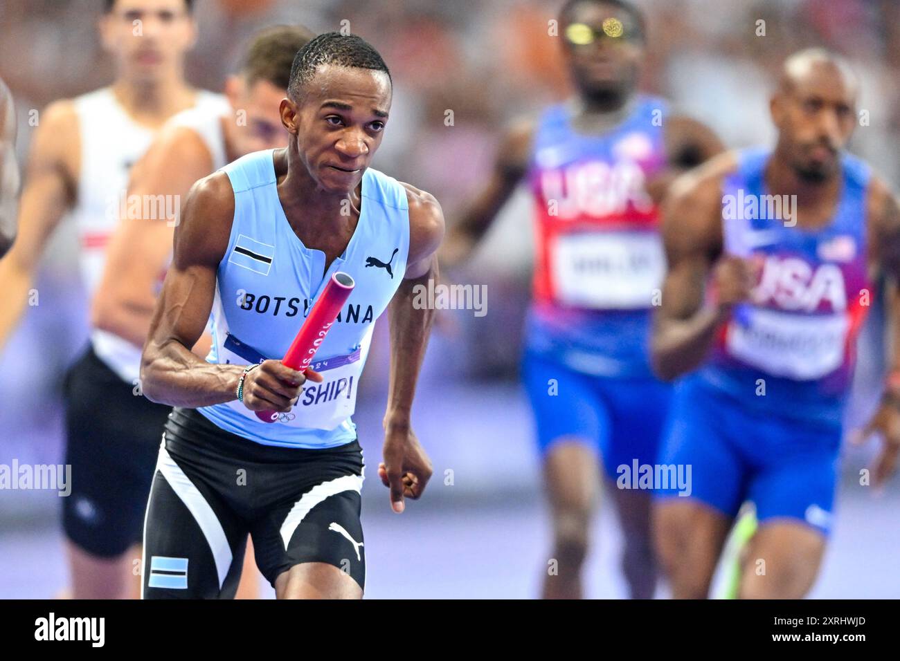 PARIS, FRANCE - AUGUST 10: Busang Collen Kebinatshipi of Botswana ...