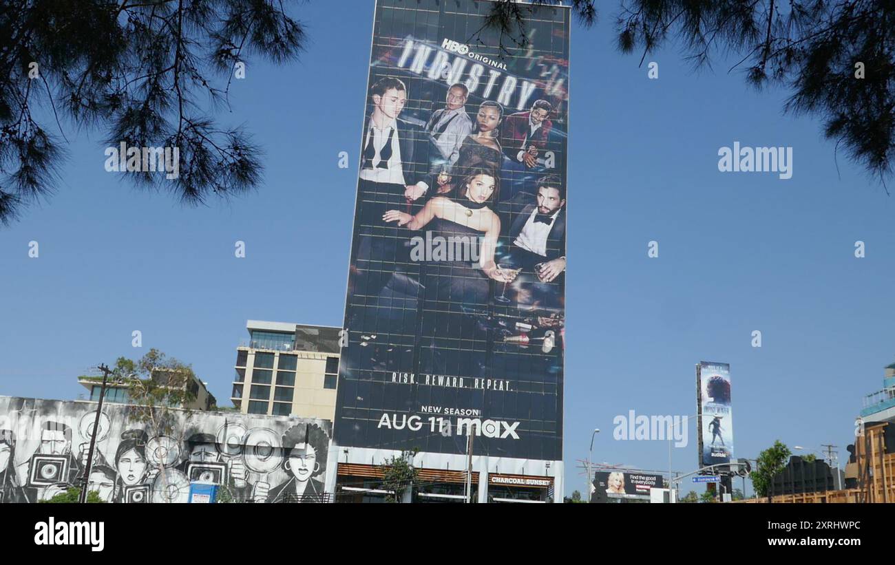 Los Angeles, California, USA 9th August 2024 Industry HBO Billboard ...
