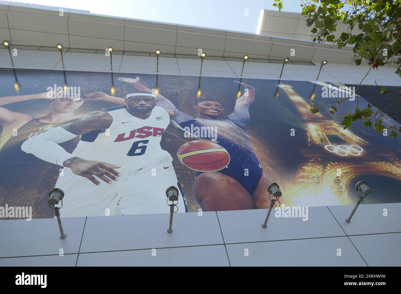 Los Angeles, California, USA 9th August 2024 LeBron James, Katie ...
