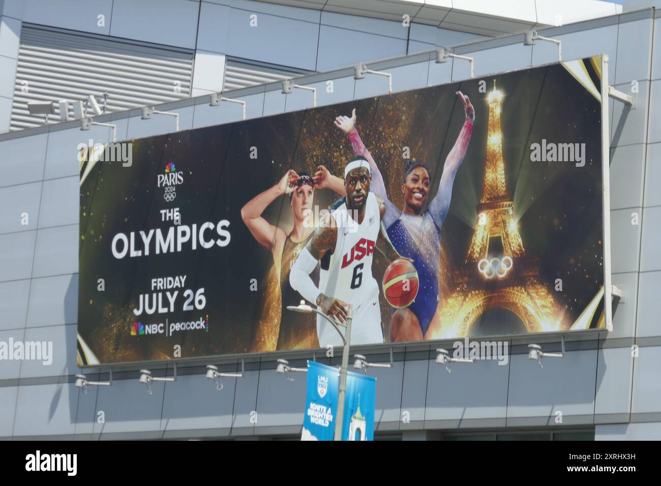 Los Angeles, California, USA 9th August 2024 LeBron James, Katie ...