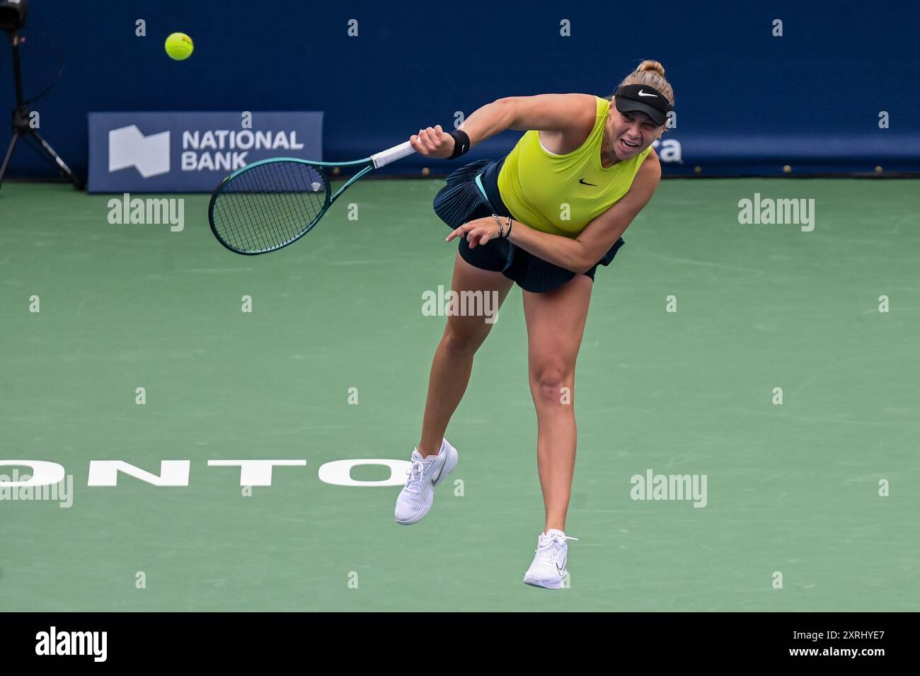 10th August 2024. Toronto, Canada. American tennis player Amanda ...